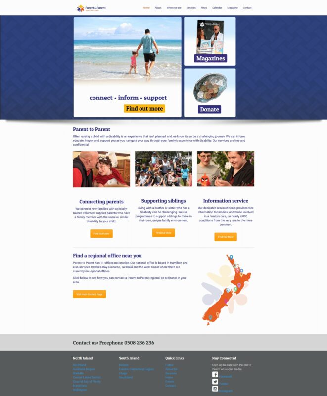 Webpage Design Ideas | HyperCube Portfolio | Hamilton NZ
